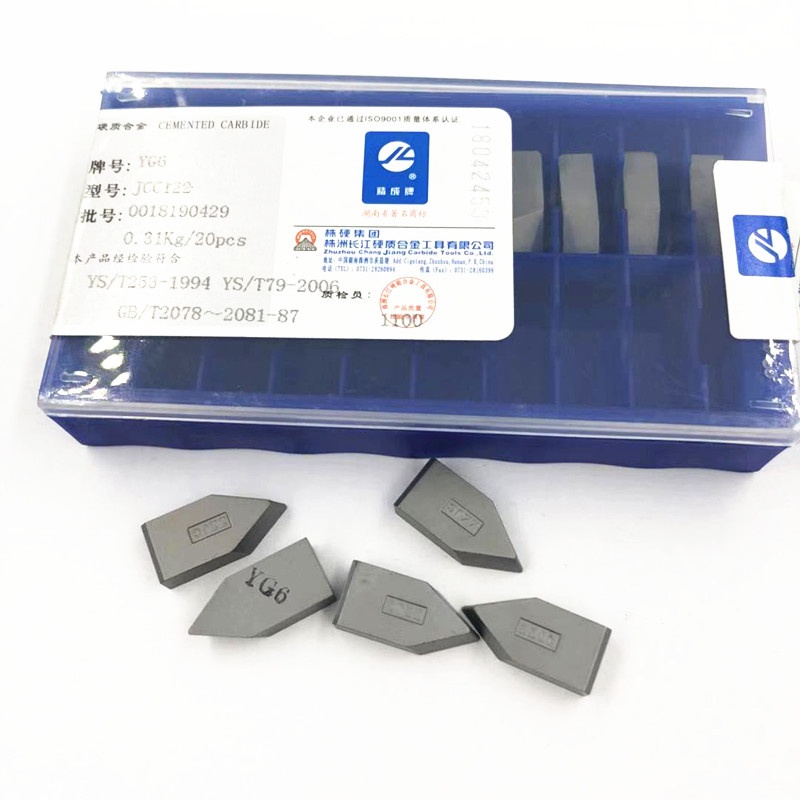 Standard C105/ C120 Yg6 Tungsten Carbide Brazed Tips