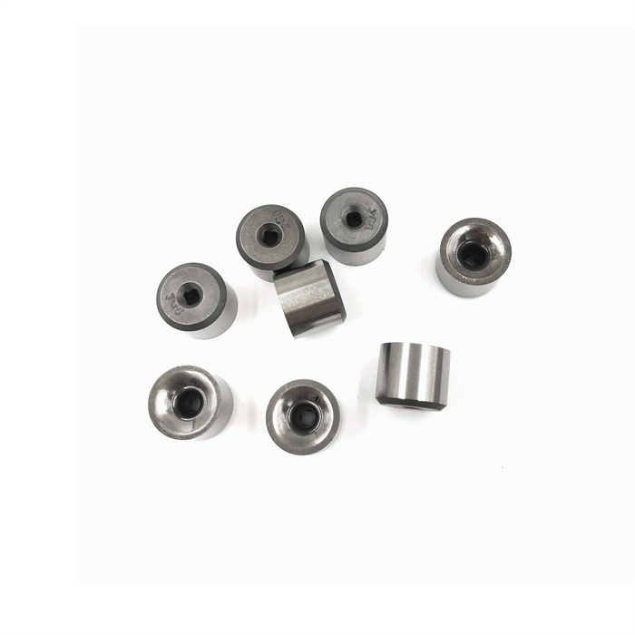 Tungsten carbide twisted drawing die for spiral rib wire