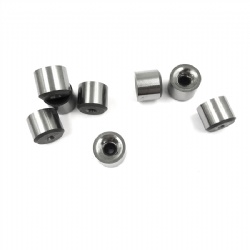 Tungsten carbide twisted drawing die for spiral rib wire